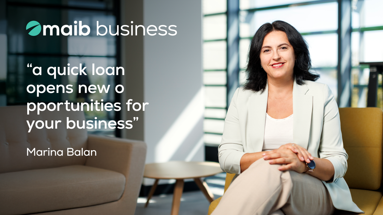 Marina Balan: How to quickly get a loan for your business? - Infotag